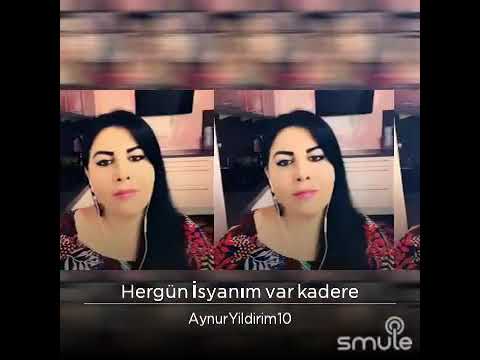 Aynur yıldırım ( Hergün isyanım var benim kadere) Cover