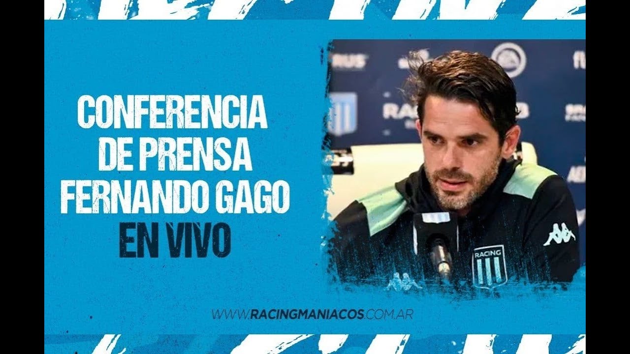 🔵⚪️ Racing Vivo: FERNANDO GAGO , director técnico de RACING , en ...