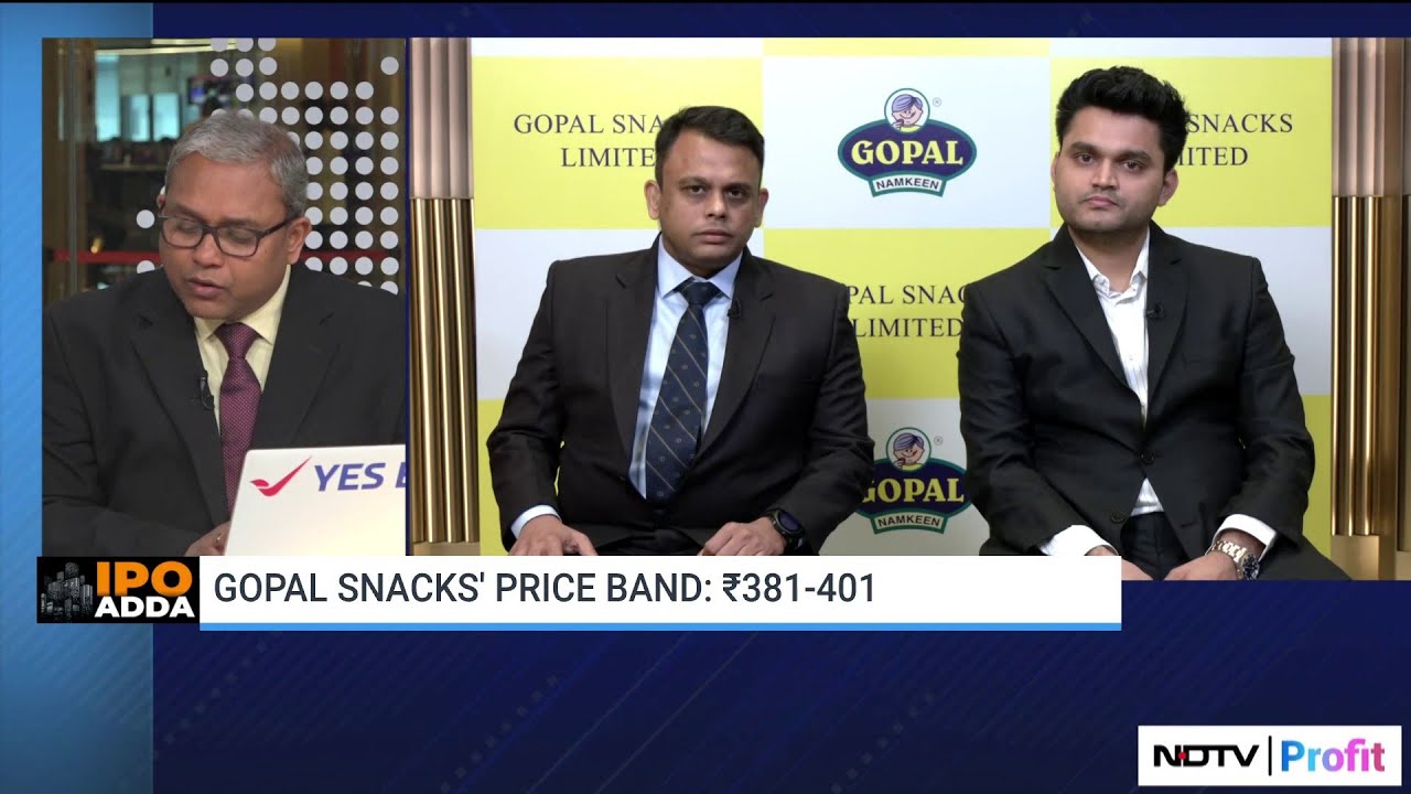 Gopal Snacks IPO: All You Need To Know | IPO Adda | NDTV Profit - YouTube