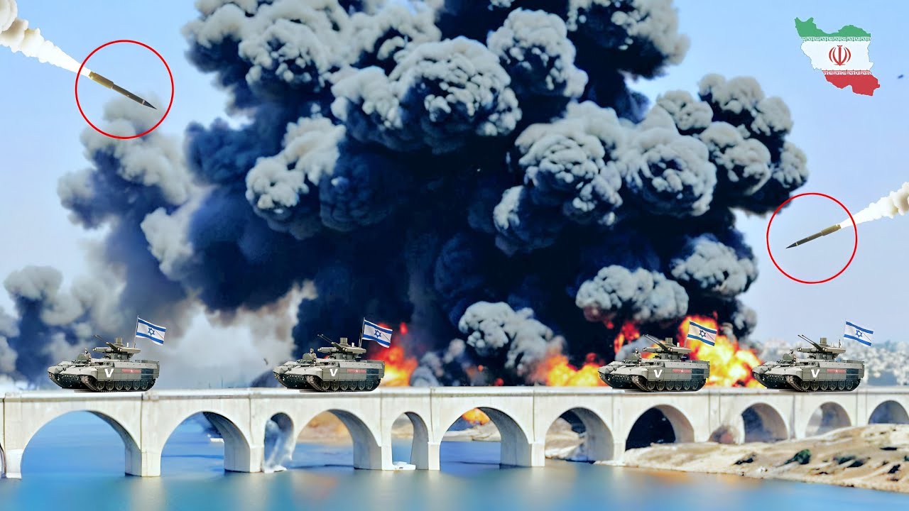15 minutes ago! 6000 Iranian Almas Rockets Attack Israeli Army Convoy ...