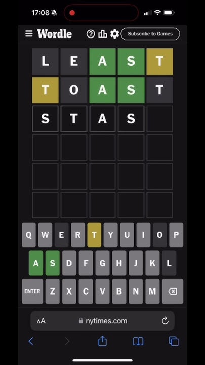 "Wordle: Test Your Word Guessing Skills!" #dailywordle #wordgame # ...