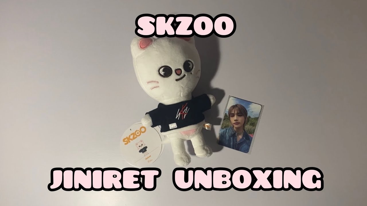 SKZOO unboxing | my first video ♡ - YouTube