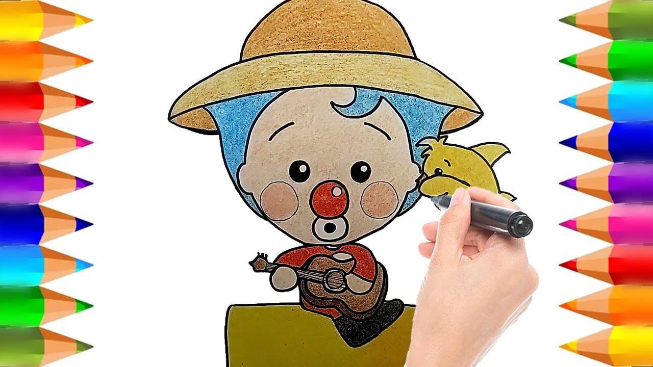 Cómo dibujar y colorear a Plim Plim y a Wichi Wi (me contó un pajarito ...