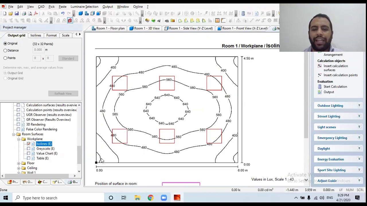 Lighting Design Using DiaLux - YouTube