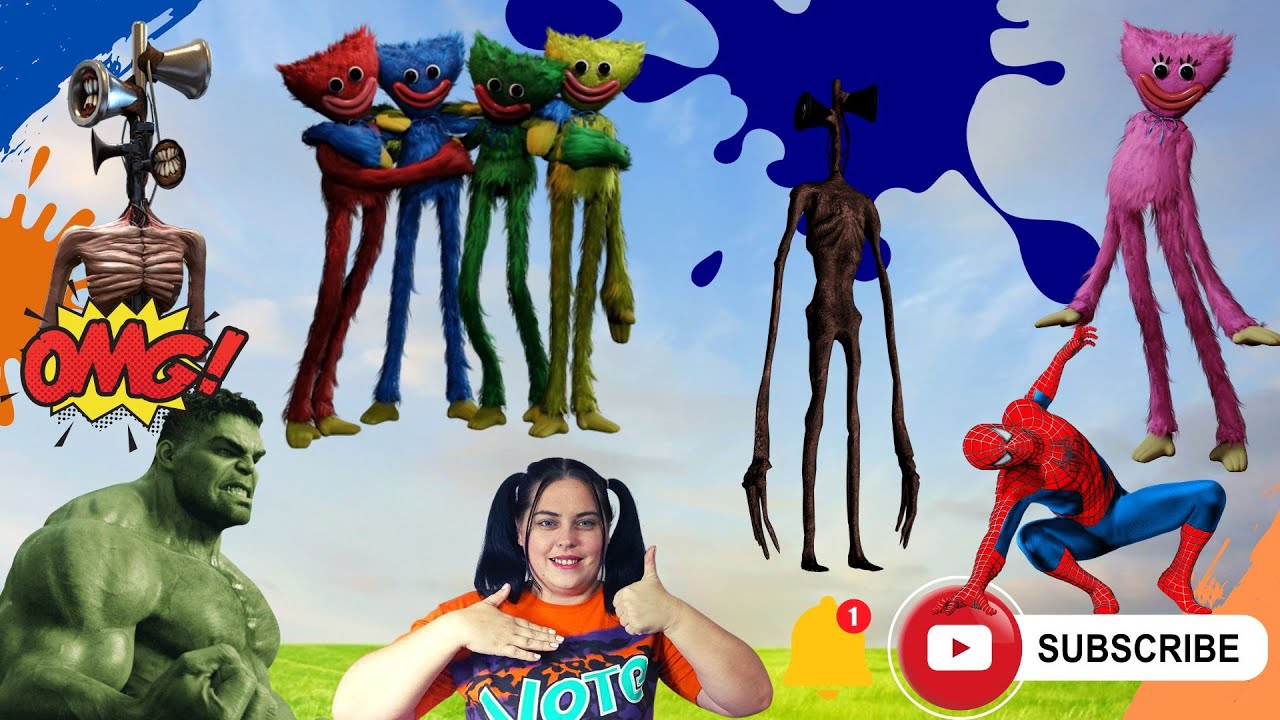 Team Hulk, Siren Head, Pipe Head, Granny, Megaphone, TV Head, SCP 096 ...