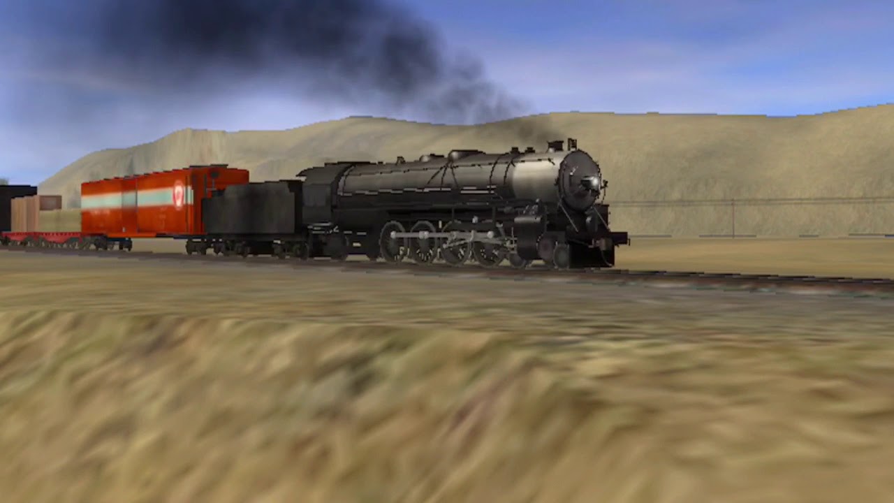 Trainz 2: Railfanning In USA Country And City - YouTube