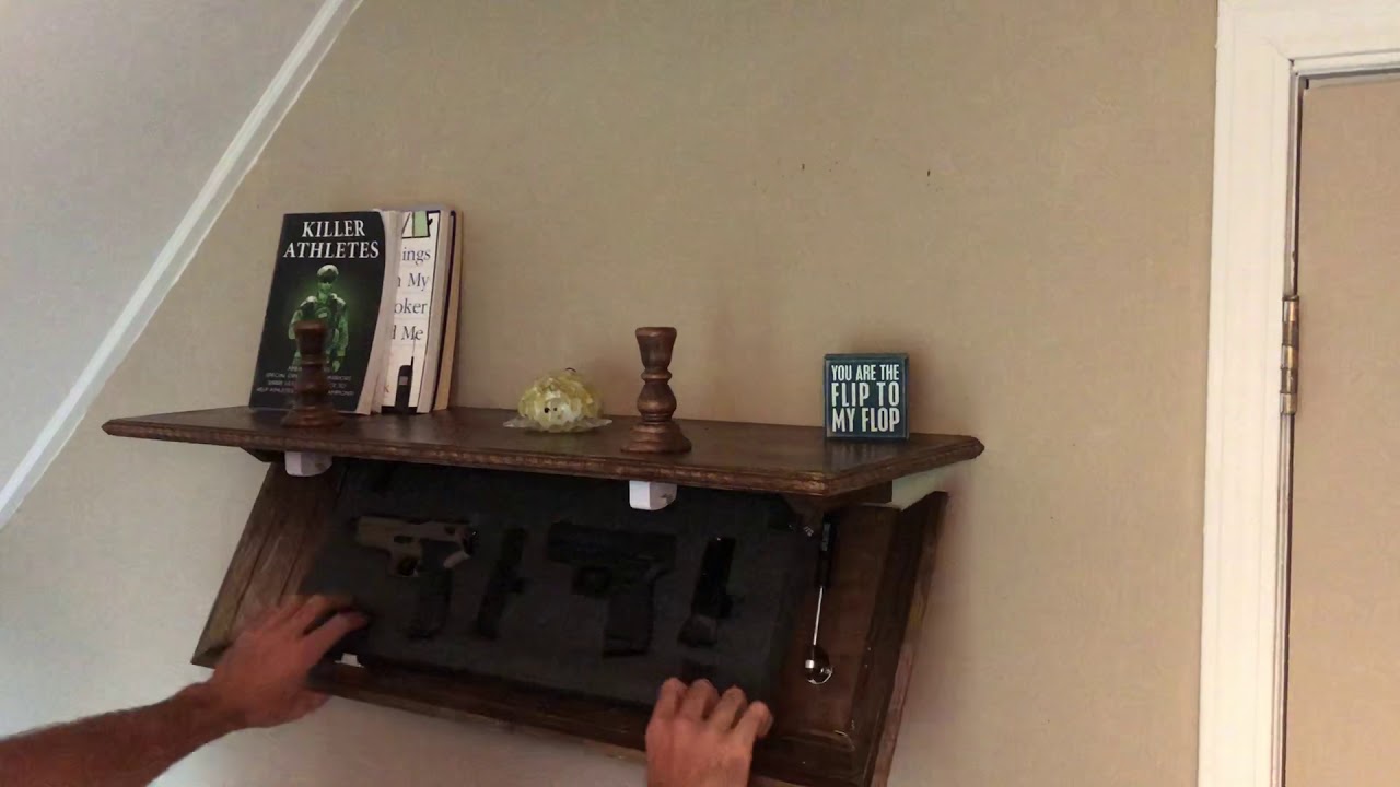 Hidden compartment shelf - YouTube