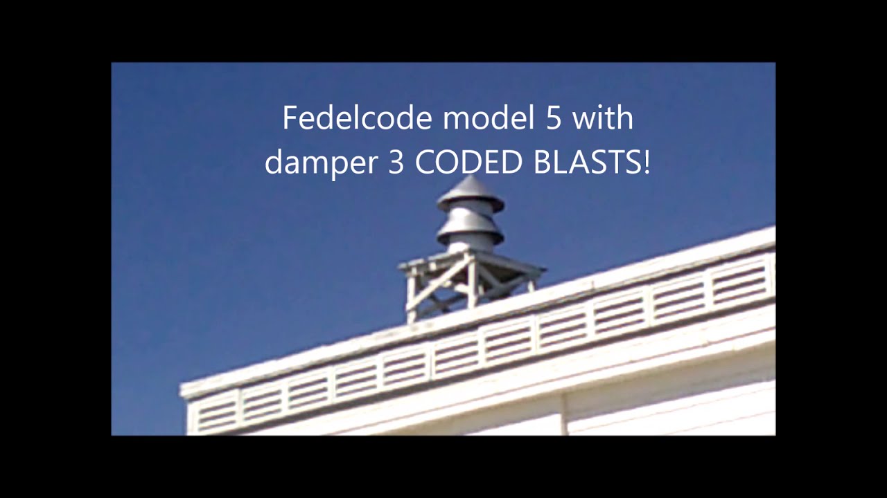 Wendover Army Airfield Fedelcode model 5 with damper! - YouTube
