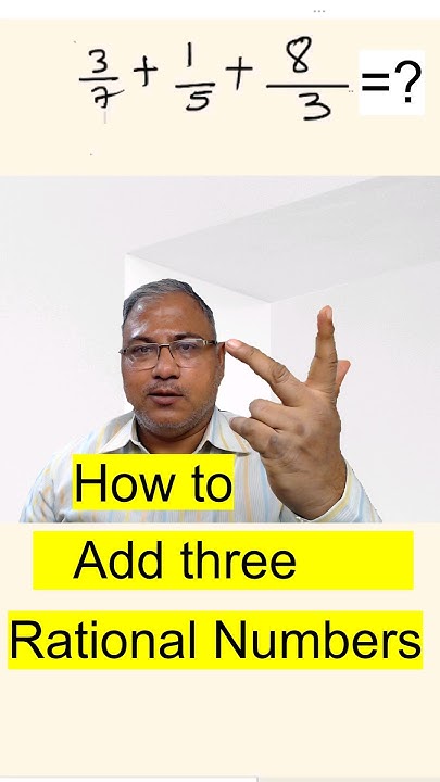 How to add three fractions - YouTube