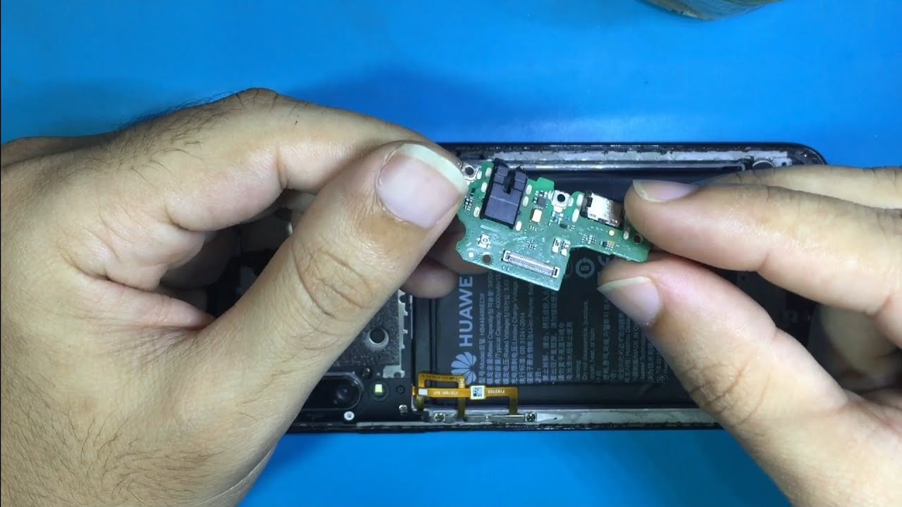 Huawei Y9s (STK-L21) USB Charging Jack Port Connector Board replacement ...