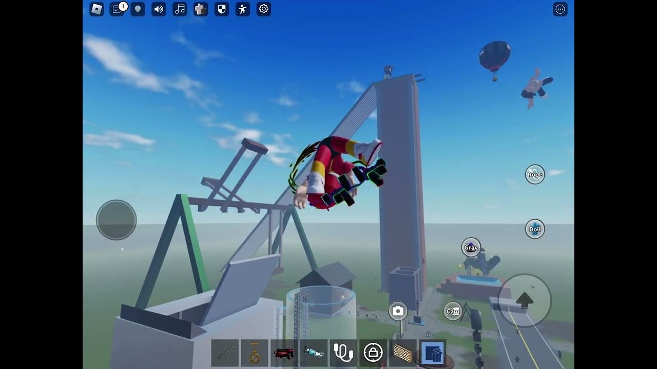 Realistic ragdoll physics roblox - YouTube