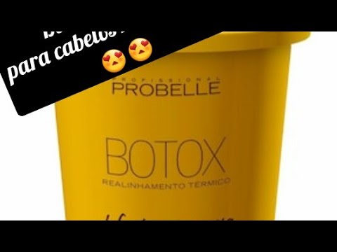 BOTOX PROBELLE DEFINITIVA JAPONESA (POTINHO AMARELO) - YouTube