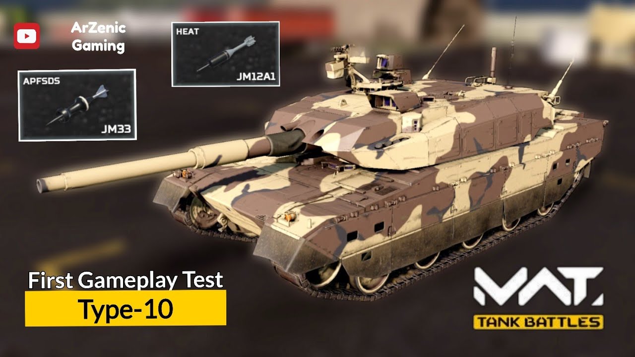 Type-10 Fastest tank in reloading _ MWT Tank Battles - YouTube