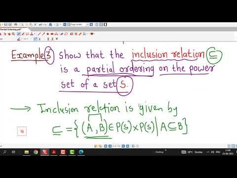 Lec3/Partial Ordering/Inclusion Relation - YouTube