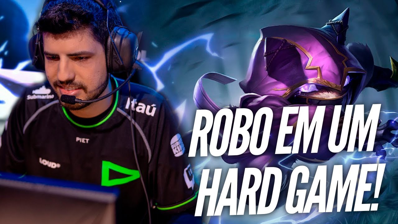 QUANDO OS BRS DECIDEM JOGAR LOL, LOUD ROBO DE KENNEN! - YouTube