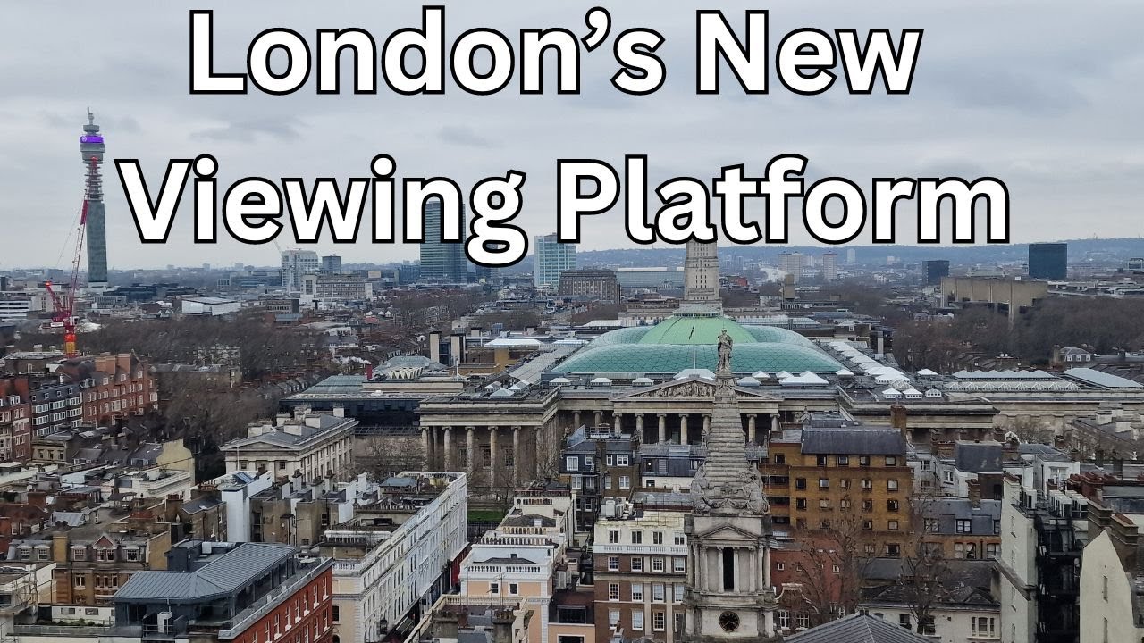 FREE London Views From The Post Building....🔭🤩 - YouTube