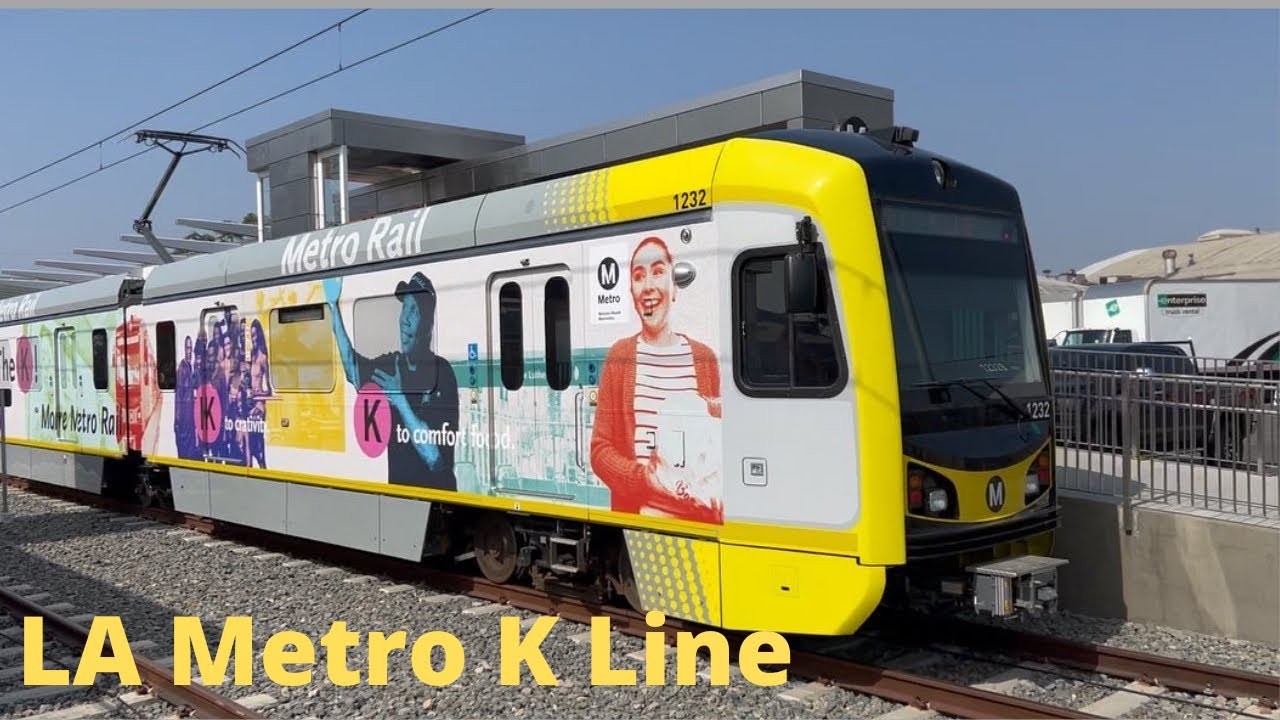 Metro K Line ride | Los Angeles - YouTube
