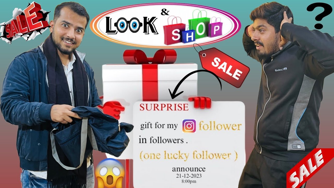 INSTAGRAM Followers Surprise Gift ?… || Look & Shop || #vlog _97. - YouTube