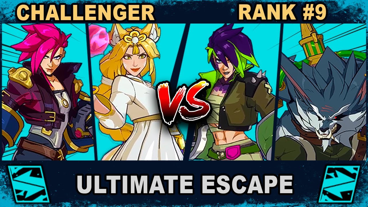 ULTIMATE ESCAPE – [Challenger] Ahri Vi VS Vi Warwick [Rank #9] | 2XKO ...