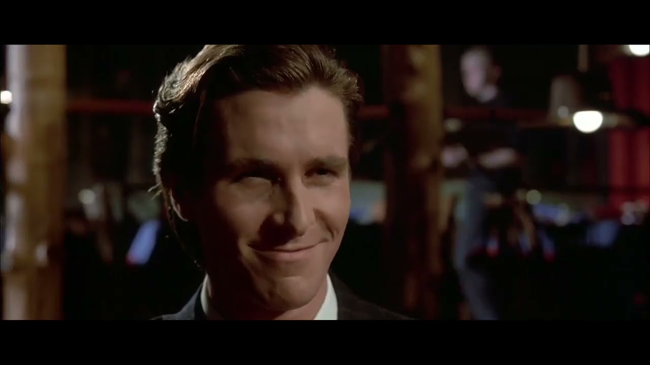 Patrick Bateman Sigma Meme Template - YouTube