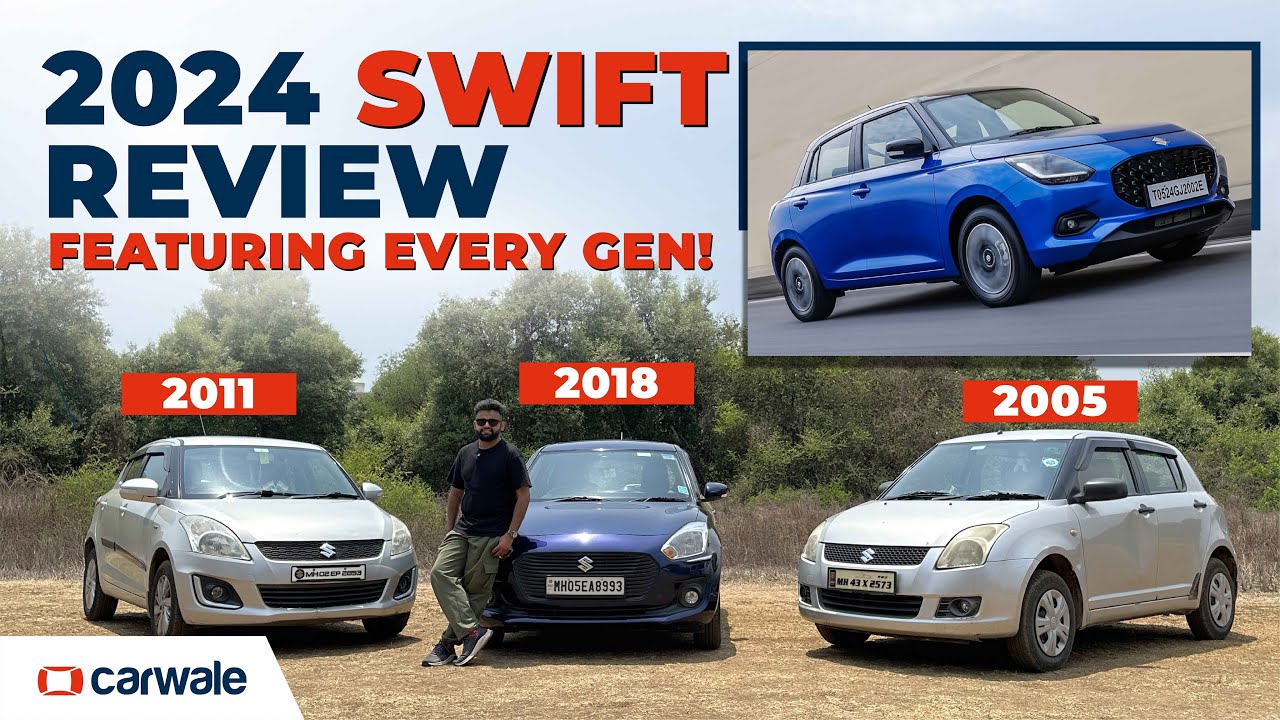 2024 Maruti Swift Review | All New Engine, More Features But Feels Old ...