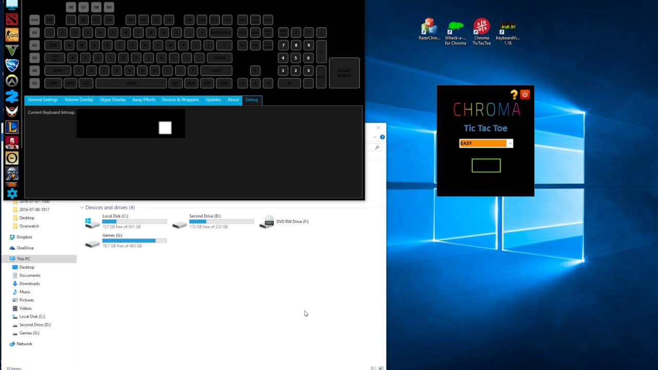 Aurora - Razer SDK Apps test - YouTube