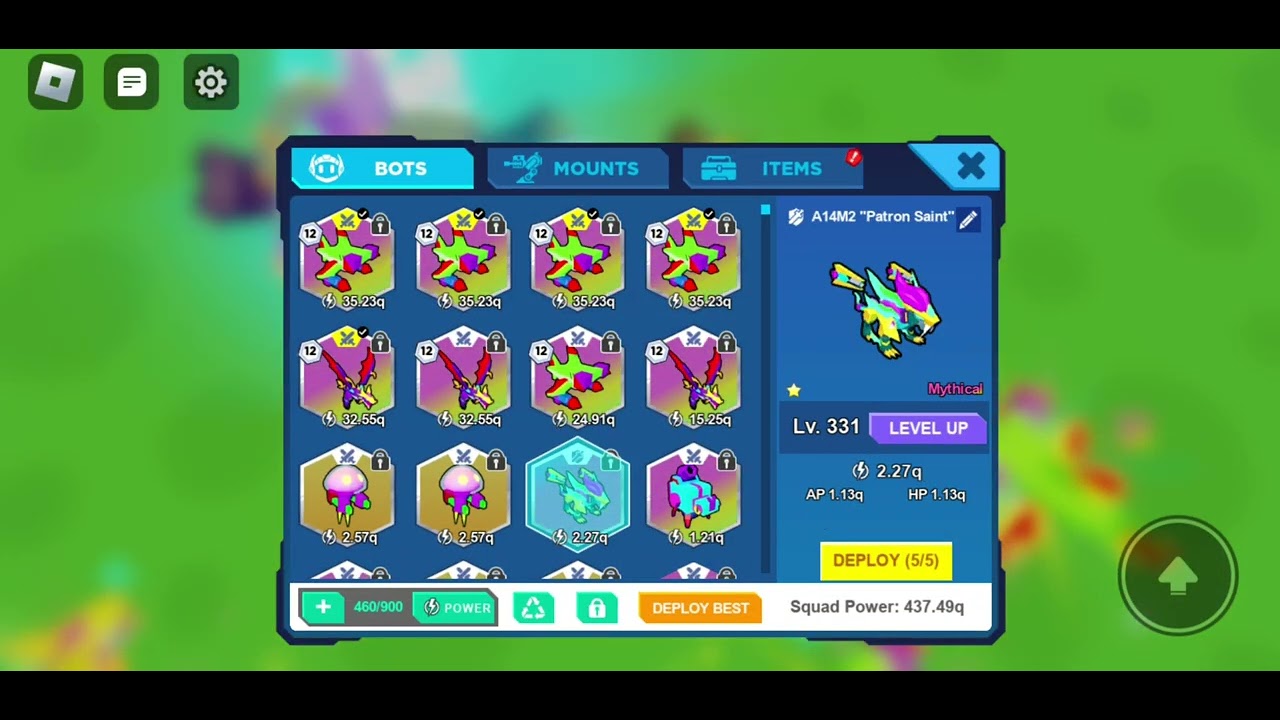 Bot Clash New Mythic Patron Saint - YouTube