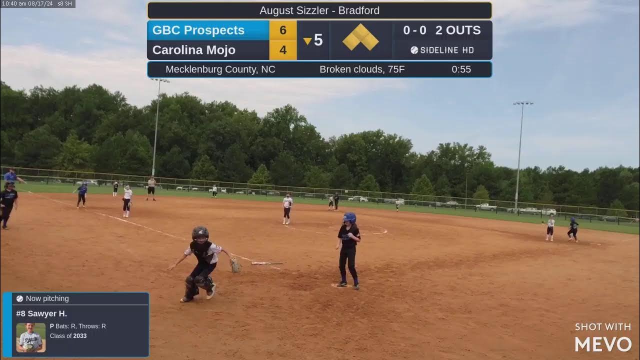 GBC Prospects @ Carolina Mojo (2024.08.17) - YouTube