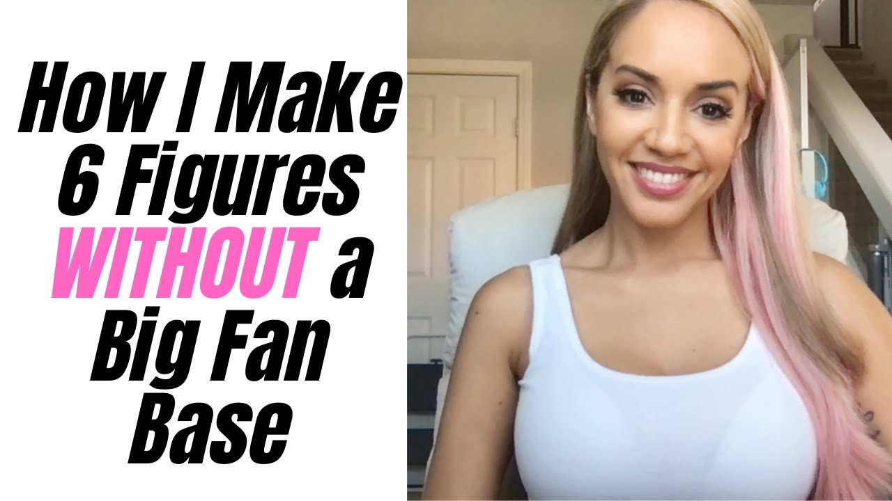 LIVE: How I Make 6 Figures WITHOUT a Big Fan Base - YouTube