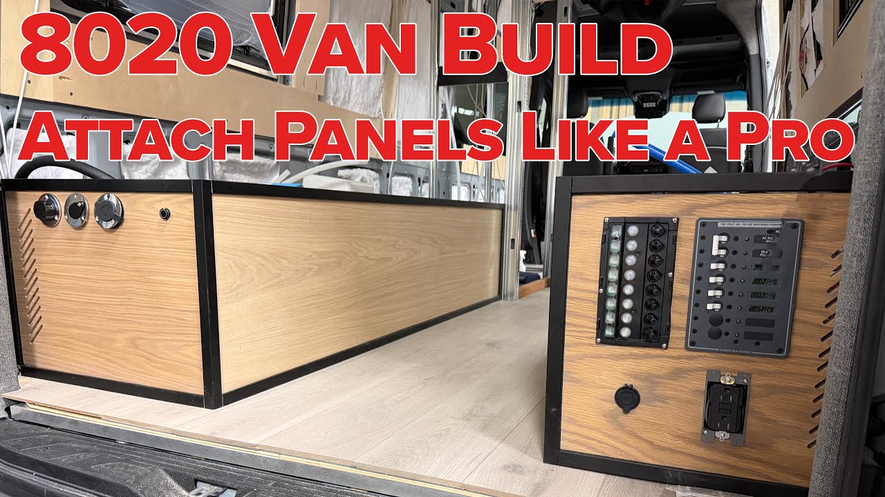 Top 3 Ways to Attach Panels to 8020 Cabinets- Pro Tips - YouTube