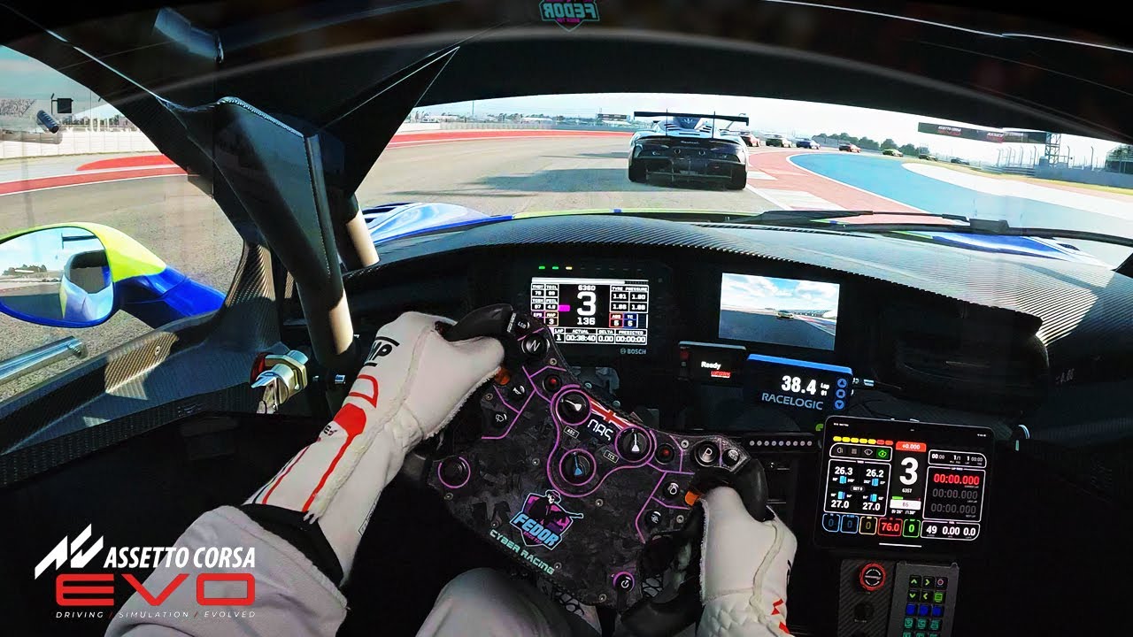 Assetto Corsa EVO 0.2 – Stunning COTA Lap with Maserati GT2 on Triple ...