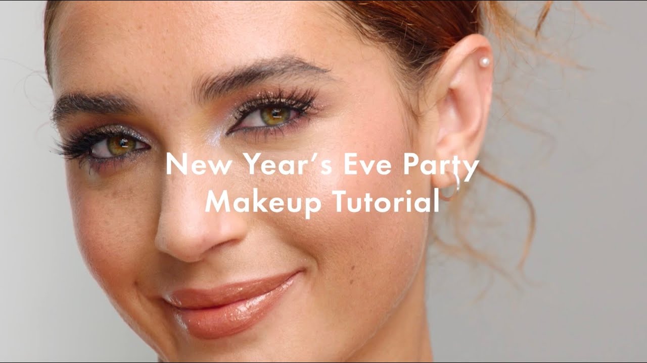 Sparkly New Year’s Eve Eye Makeup Look - YouTube