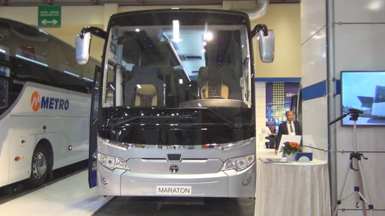 Temsa Maraton Bus (2016) Exterior and Interior in 3D - YouTube