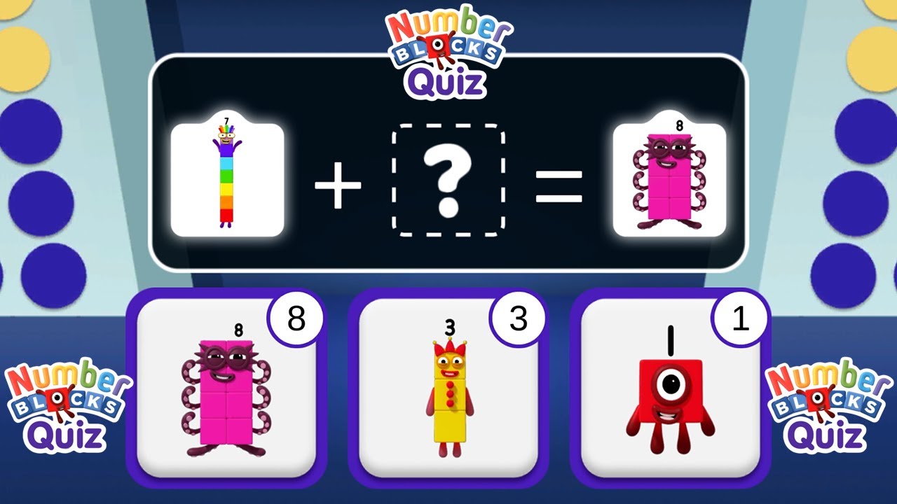 Numberblocks Quiz #2 - Practice your math with Numberblocks 6 to 10 ...