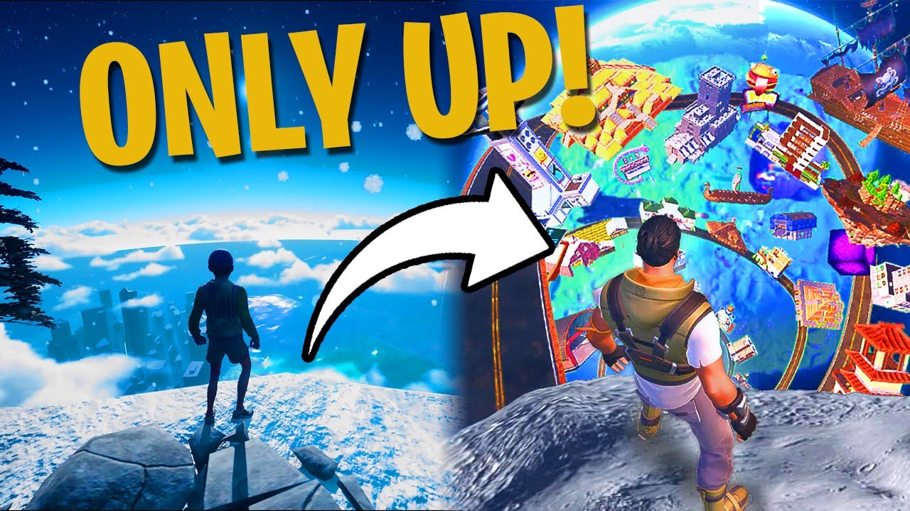 Only Up en Fortnite ...!! - YouTube