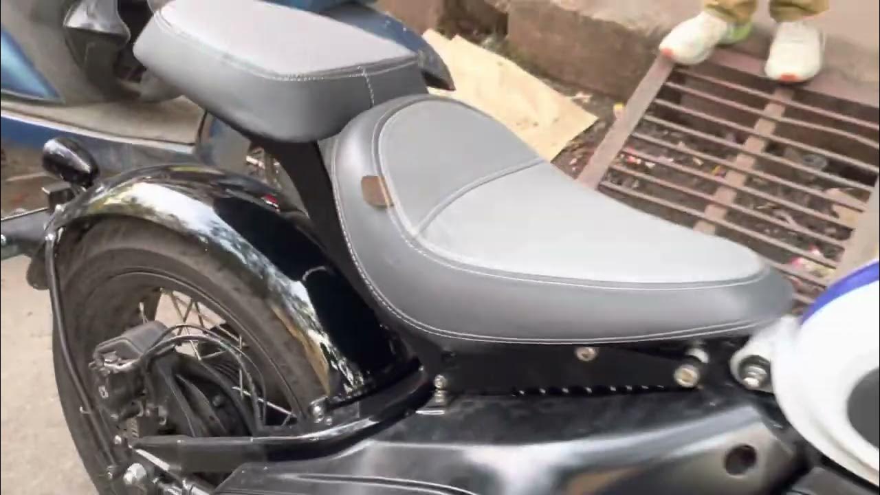 अद्भुत Modification Jawa 42 Bobber | Jawa 42 Bobber Dual Seat | Pillion ...