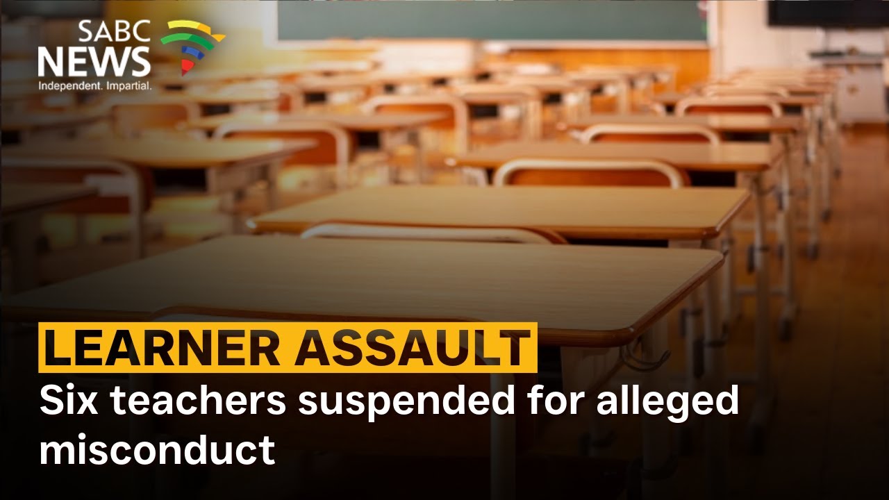 Six teachers suspended for alleged misconduct - YouTube