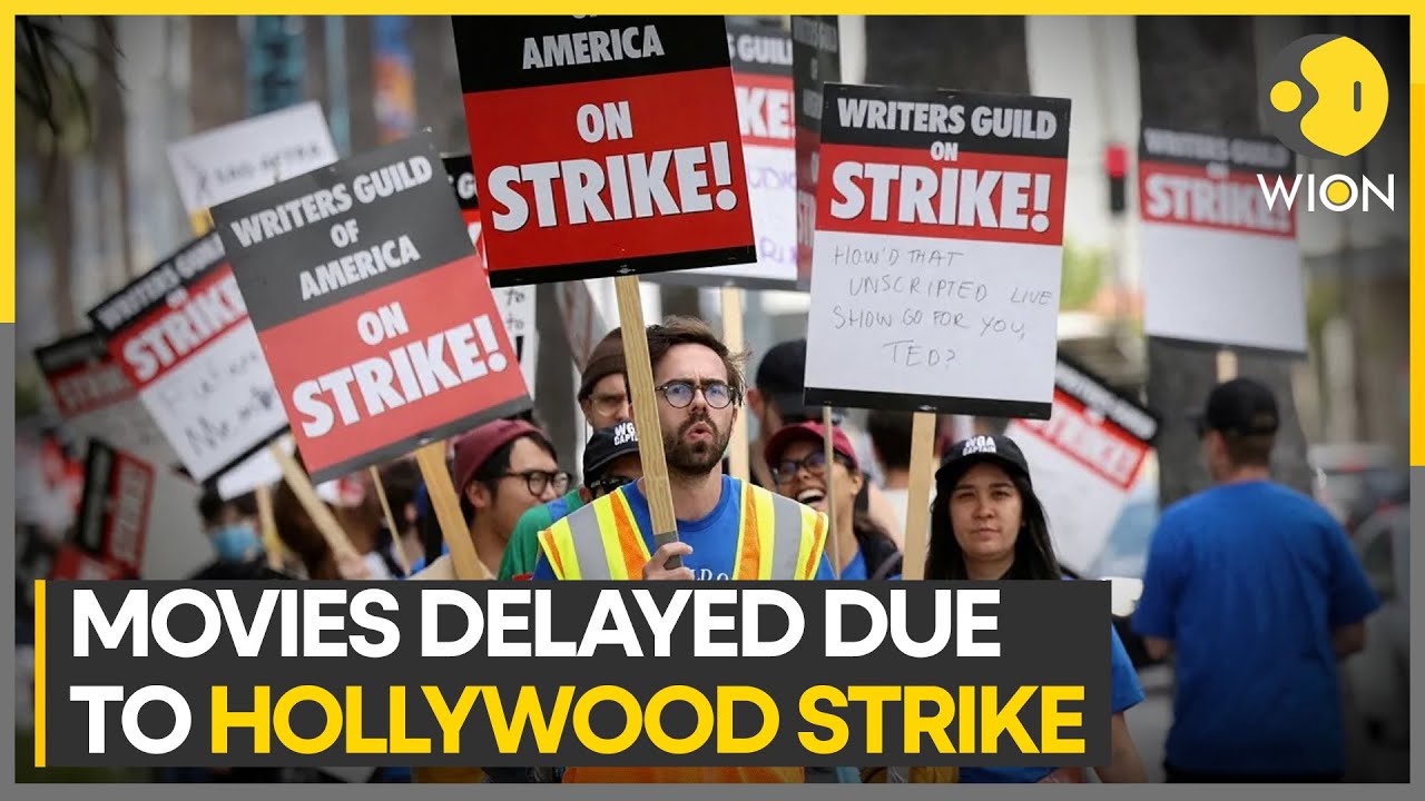 Movies delayed due to strike in Hollywood | World News | WION - YouTube