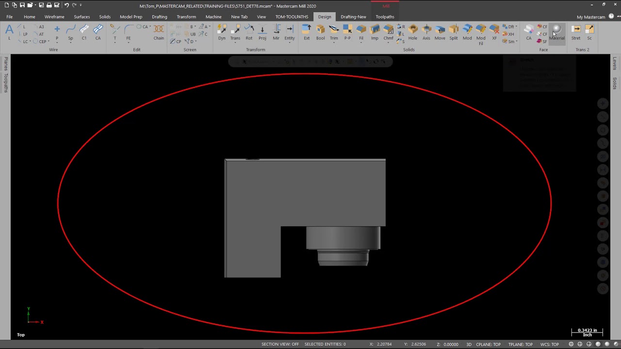 Mastercam Layout, Ribbon Bar and Hot Keys Part 1 - YouTube