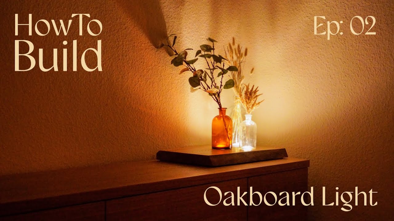 TWO Tools. ONE Project | Oak Board LED Light | DIY | How to Build | Ep ...