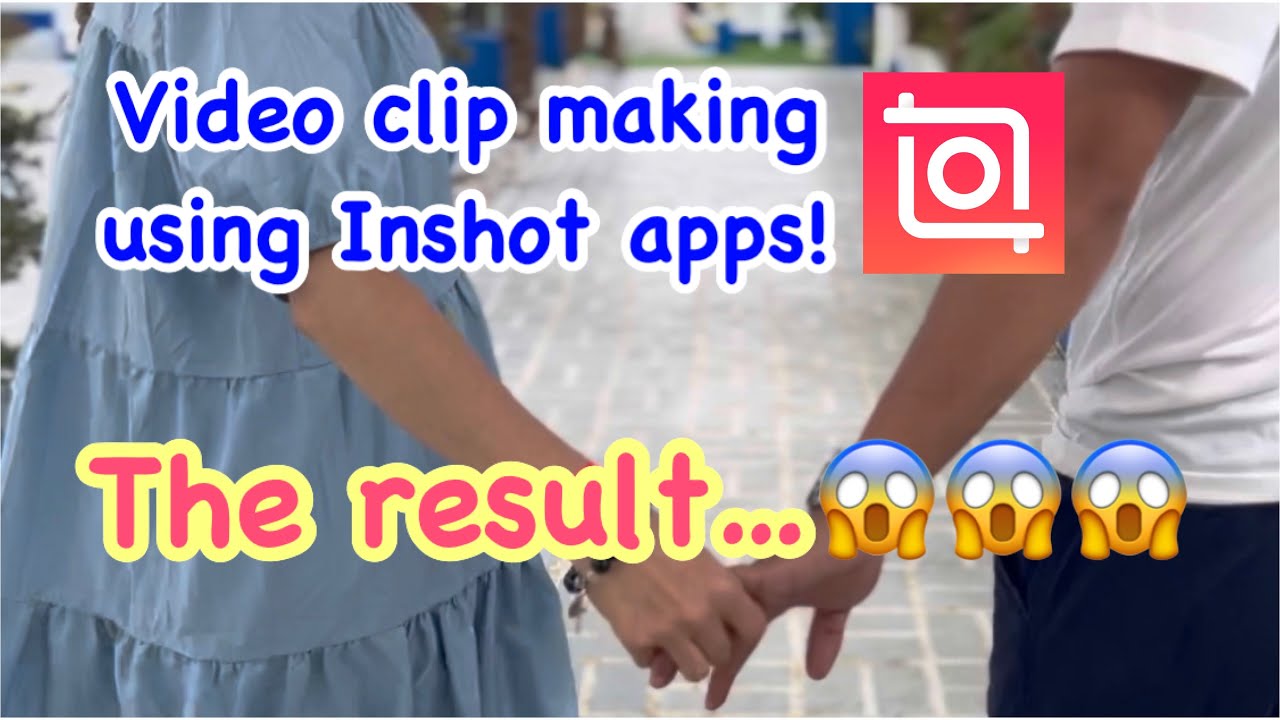 Prenup short clip! Trying to edit using Inshot apps! - YouTube