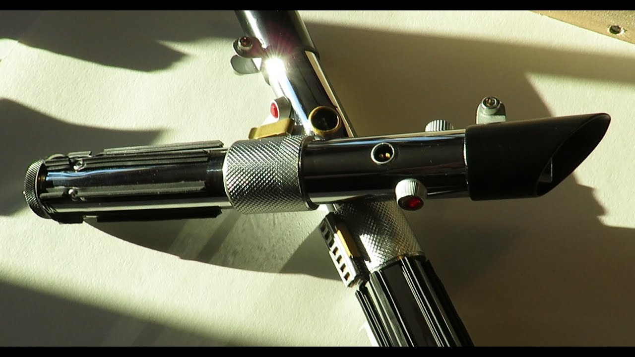 DIY - Building a lightsaber prop - Star Wars - YouTube