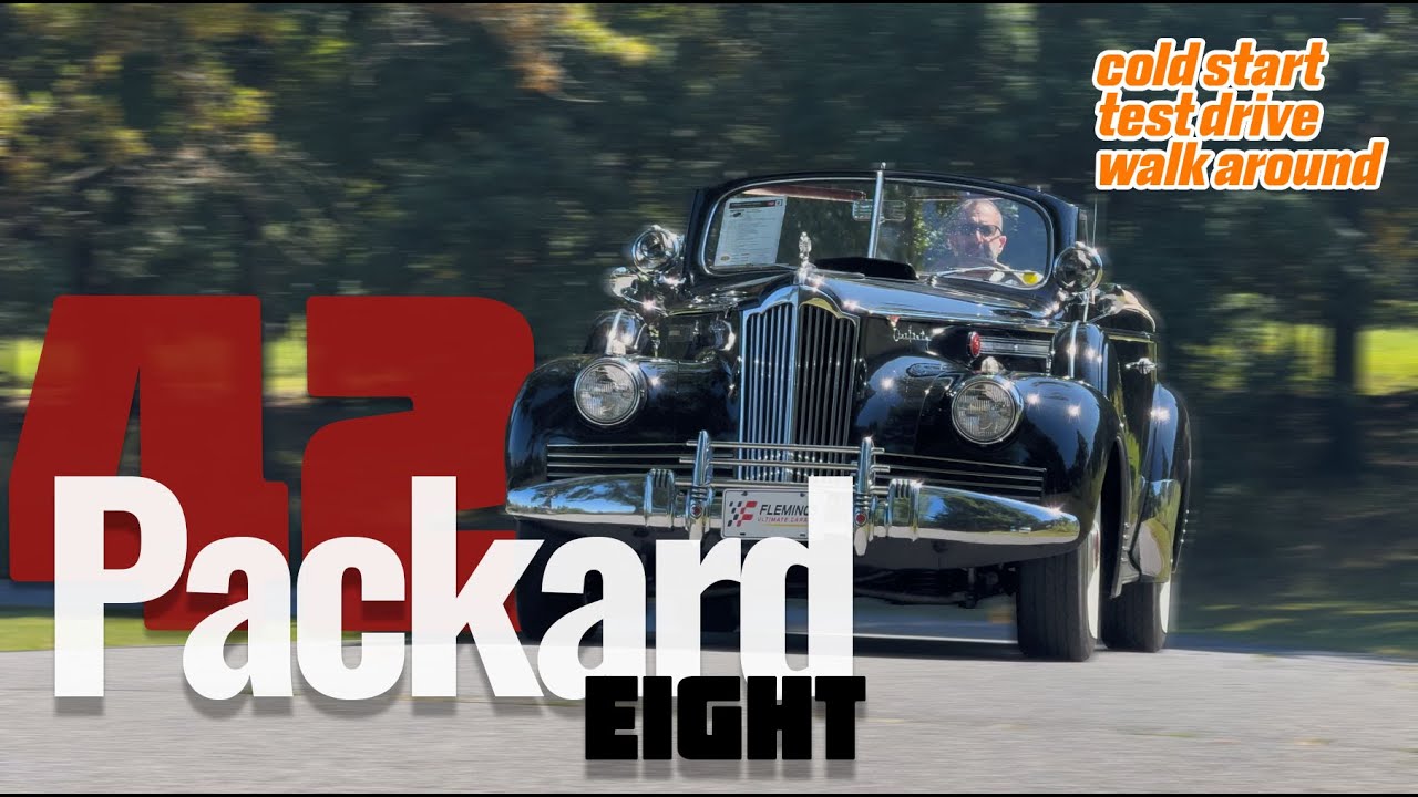 1942 Packard Eight Convertible Coupe Pebble Beach-Level Restoration, 1 ...