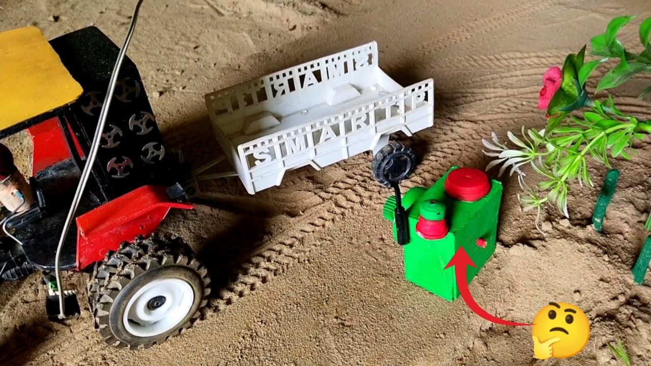 diy tractor trolley | petter diesel engine | YouTube well system ...