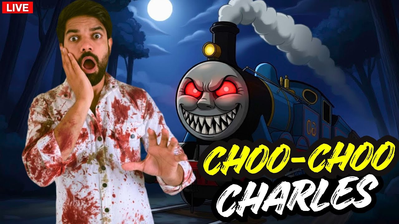 Choo Choo Charles Monster Train #shortslive #horrorgaming - YouTube