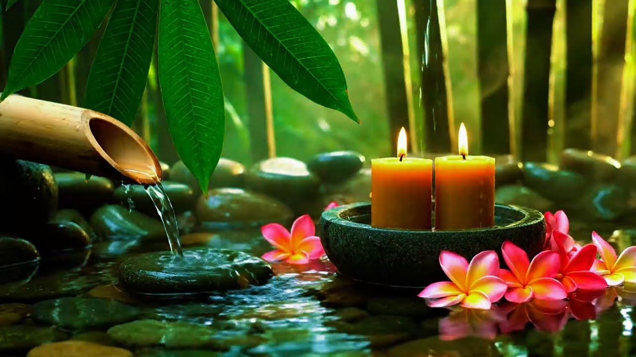 Relaxing music Relieves stress, Anxiety and Depression 🌿 Heals the Mind ...
