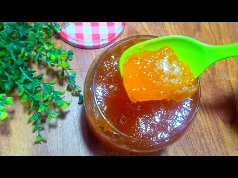 how to make orange jam recipe | simple and easy jelly jam recipe by let ...