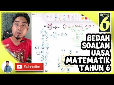 BEDAH SOALAN UASA MATH TAHUN 6 2022 | Pembetulan Ujian Akhir Sesi ...