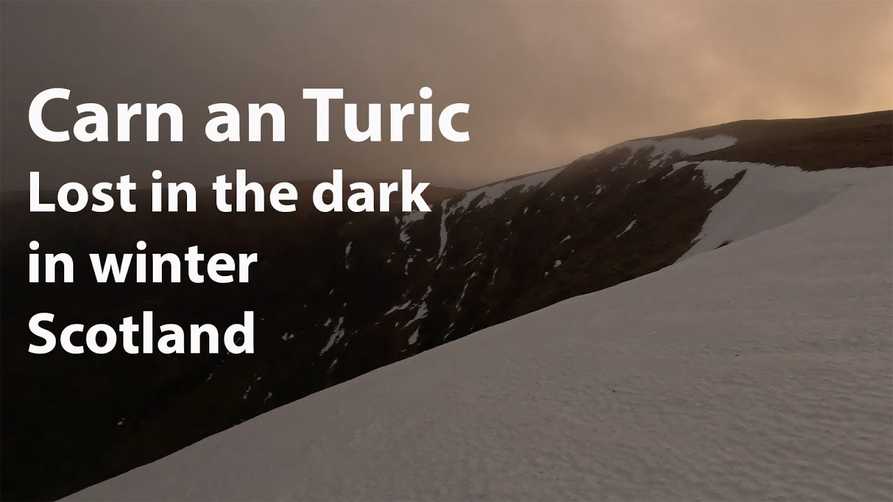 Little lost in dark on Carn an Turic after Ben More hike Day 2 Scotland ...
