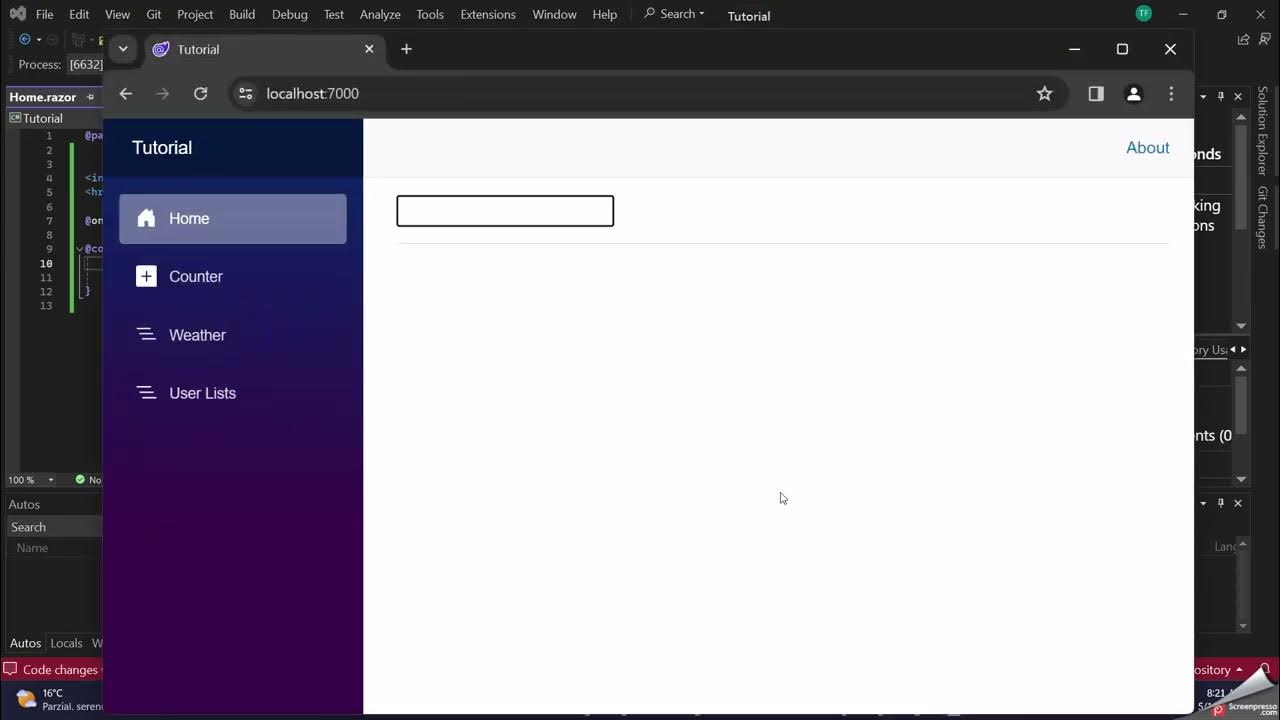 blazor tutorial italiano 7 binding - YouTube